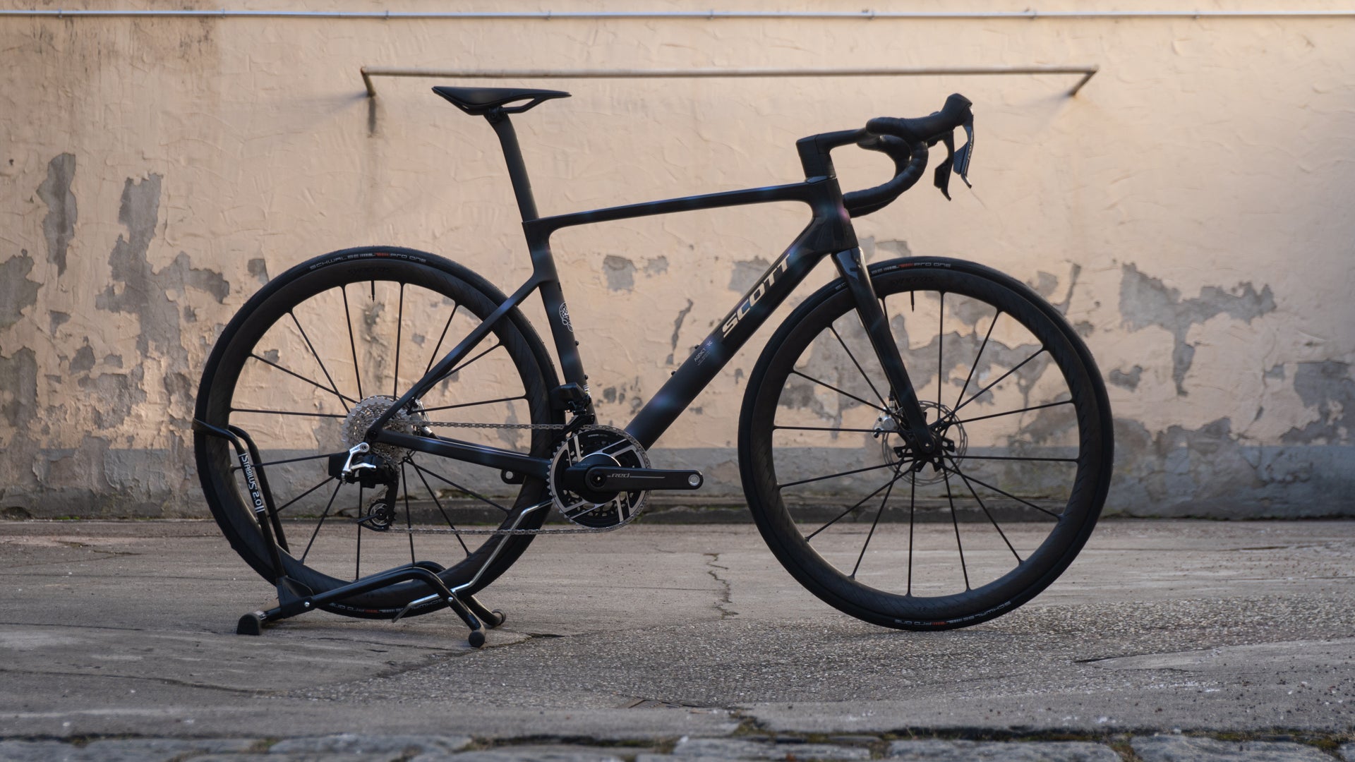 Scott Addict RC ULTIMATE (2025) Rennrad, SRAM RED AXS 2x12 - Sun beam