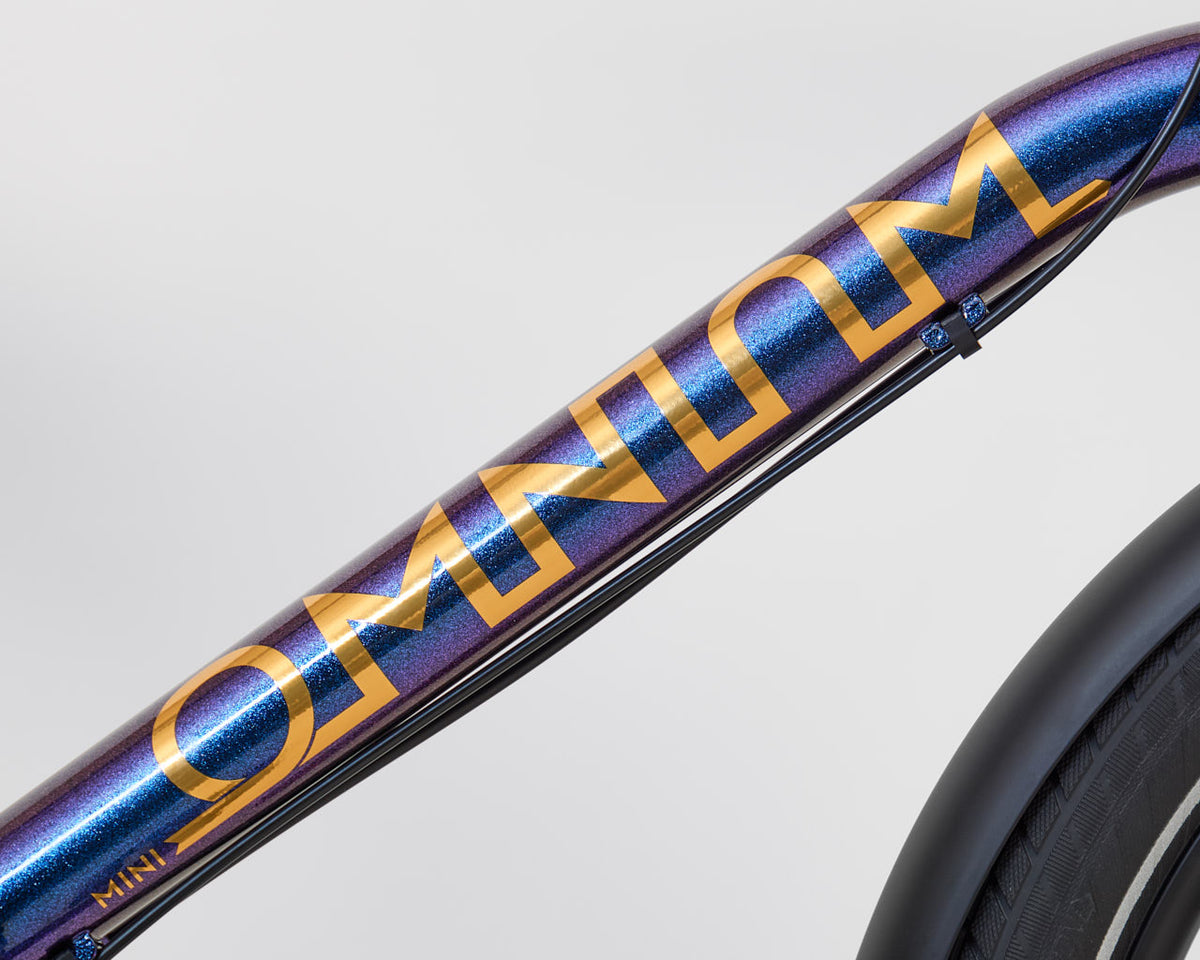 Omnium MINI-MAX V3 WiFi Frame Set, Medium - Blurple + Shiny Gold Logo